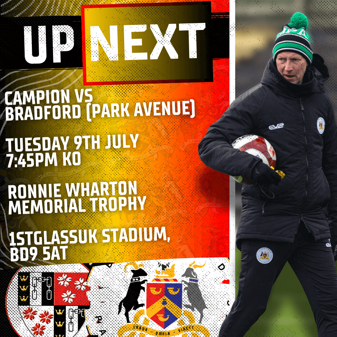 Bradford (Park Avenue) AFC News - AVENUE’S PRE-SEASON KICKS OFF ...