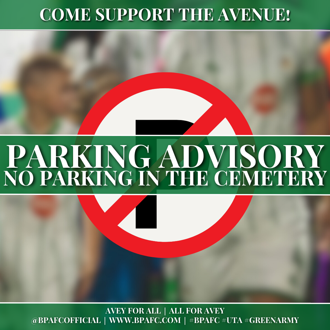 Bradford (Park Avenue) AFC News - Parking Advisory for Horsfall ...